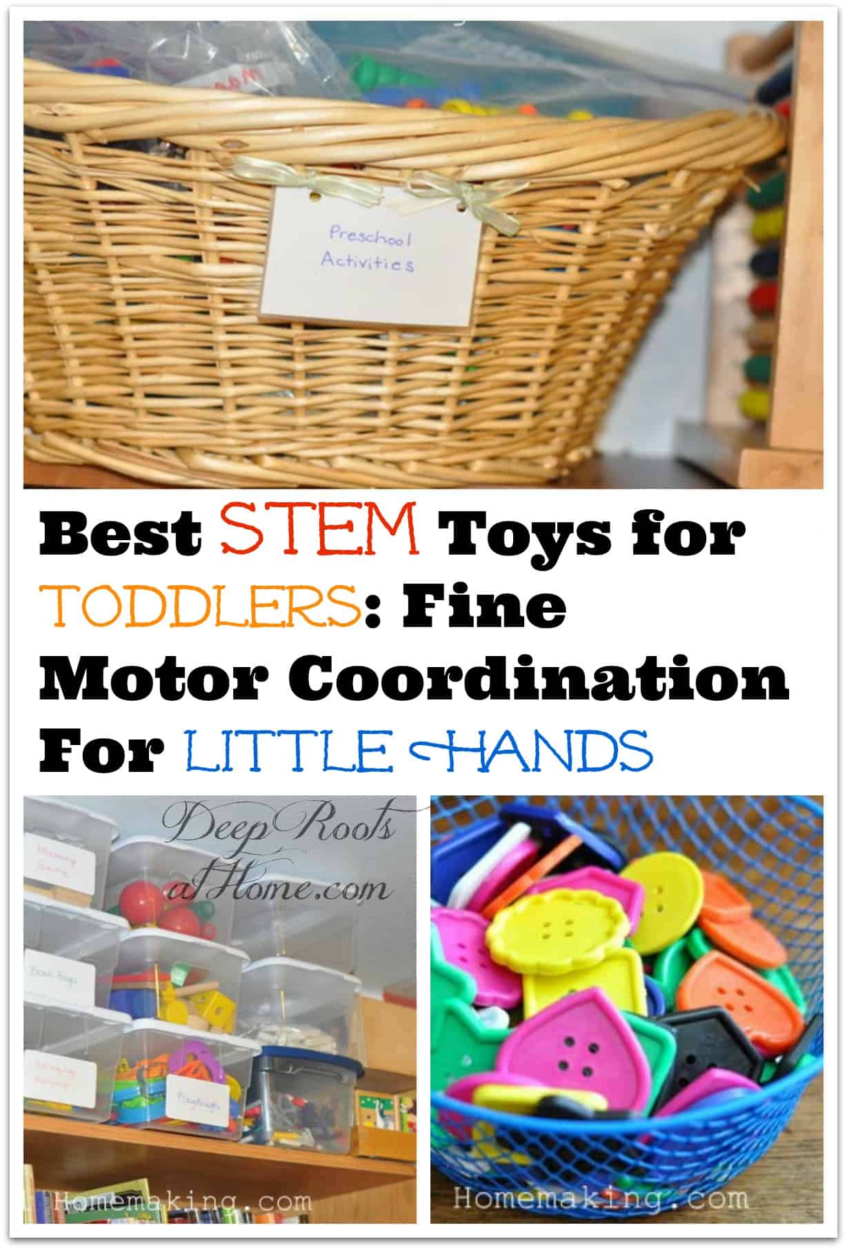 Best STEM Toys for Toddlers: Fine Motor Coordination For Little Hands