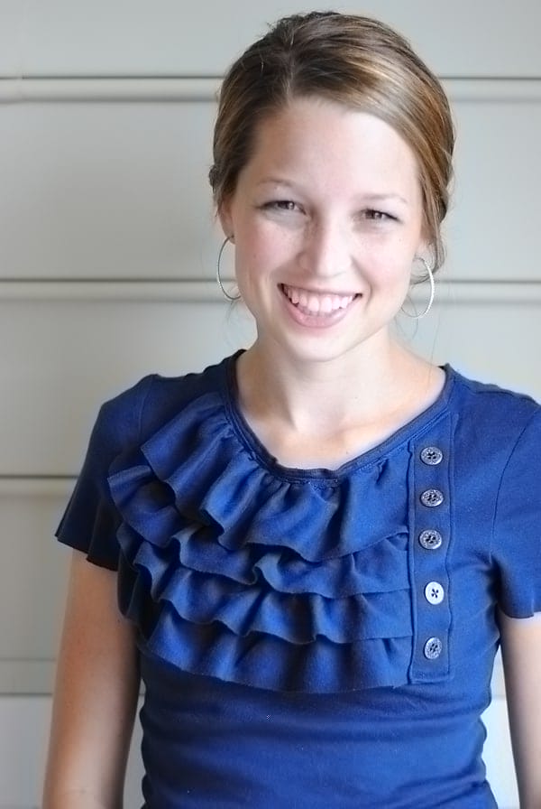 Ruffled Tops & DIY Tutorials: A Portrait Of Feminine Fashion & Dress