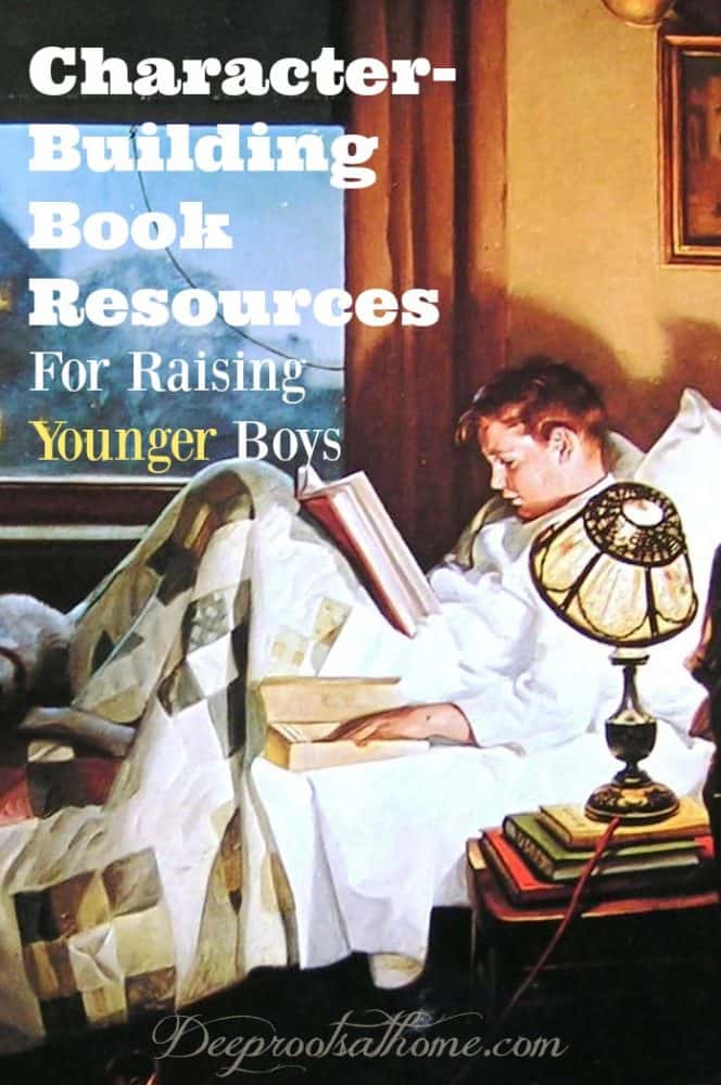Character-Building Book Resources For Raising Younger Boys