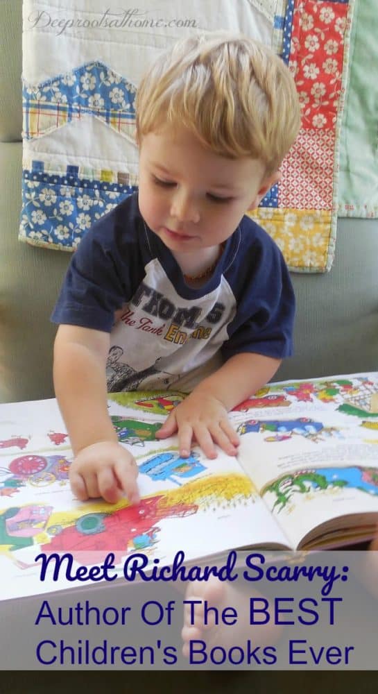 Richard Scarry: His Children's Books Start Kids Out Better than a Device