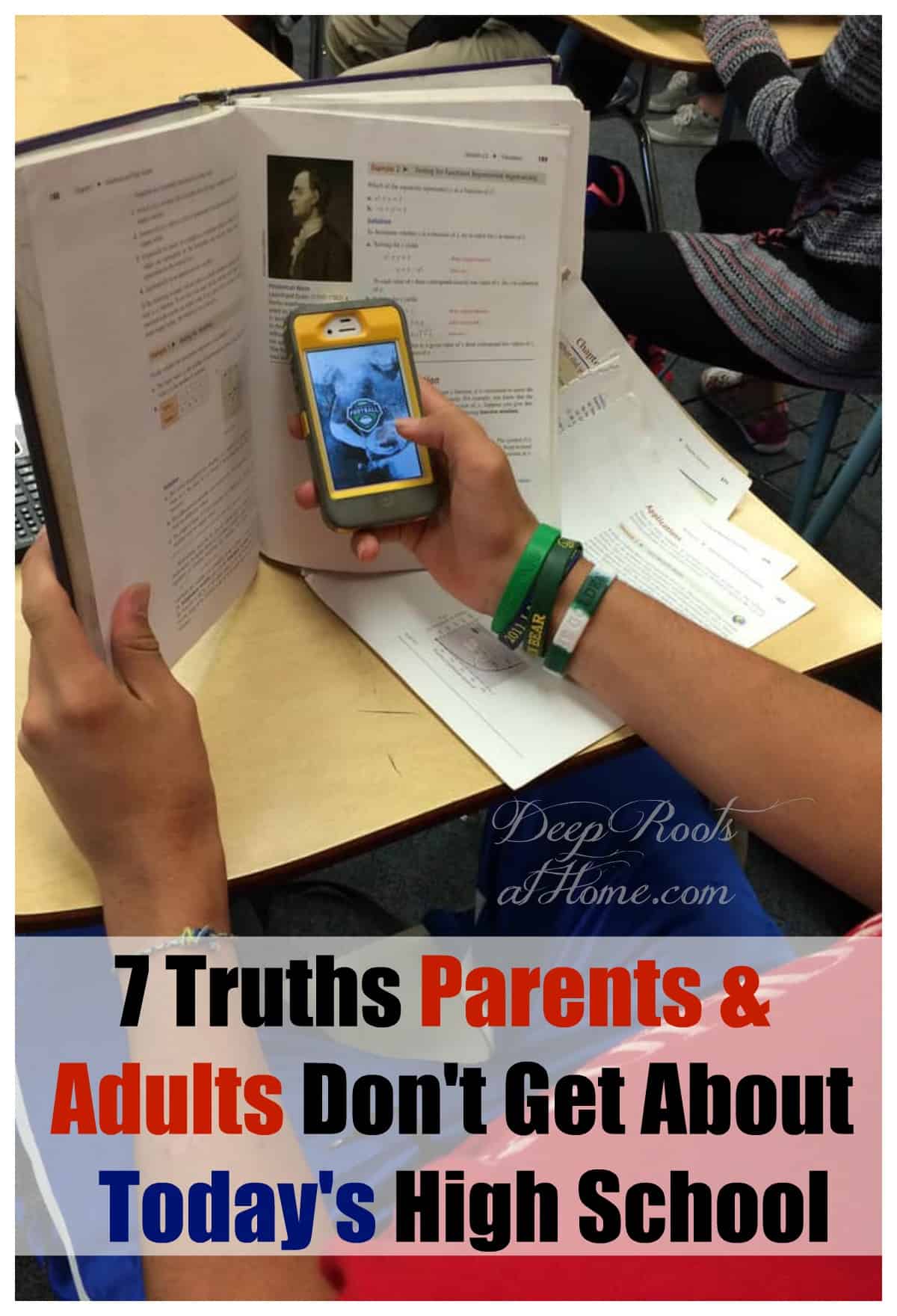 7 Truths Parents & Adults Don't Get About Today's High School