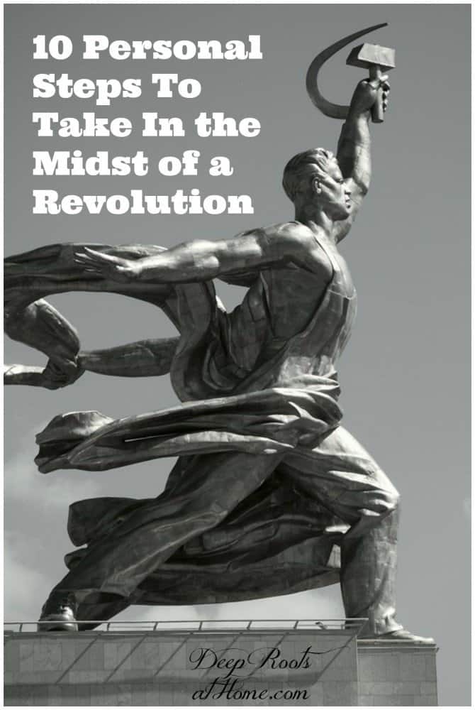 10 Personal Steps To Take In the Midst of a Revolution