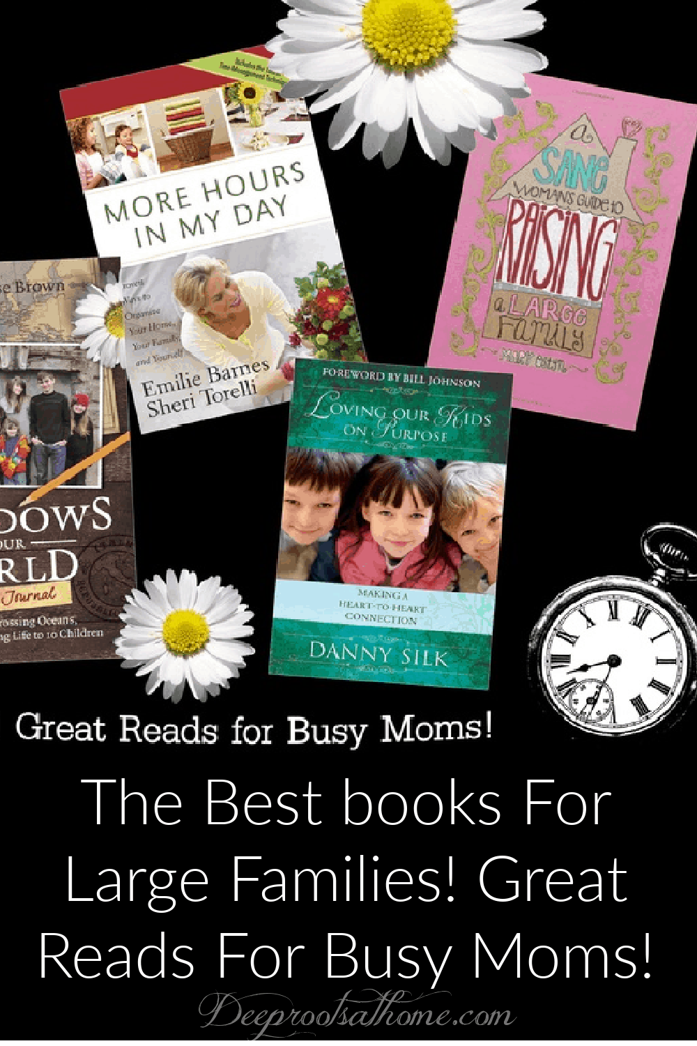 The Best Books For Large Families! Great Reads For Busy Moms!