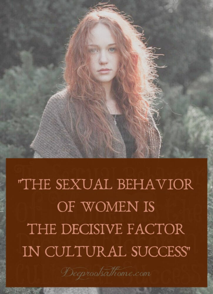 The Sexual Behavior of Women, Barometer of Cultural Success